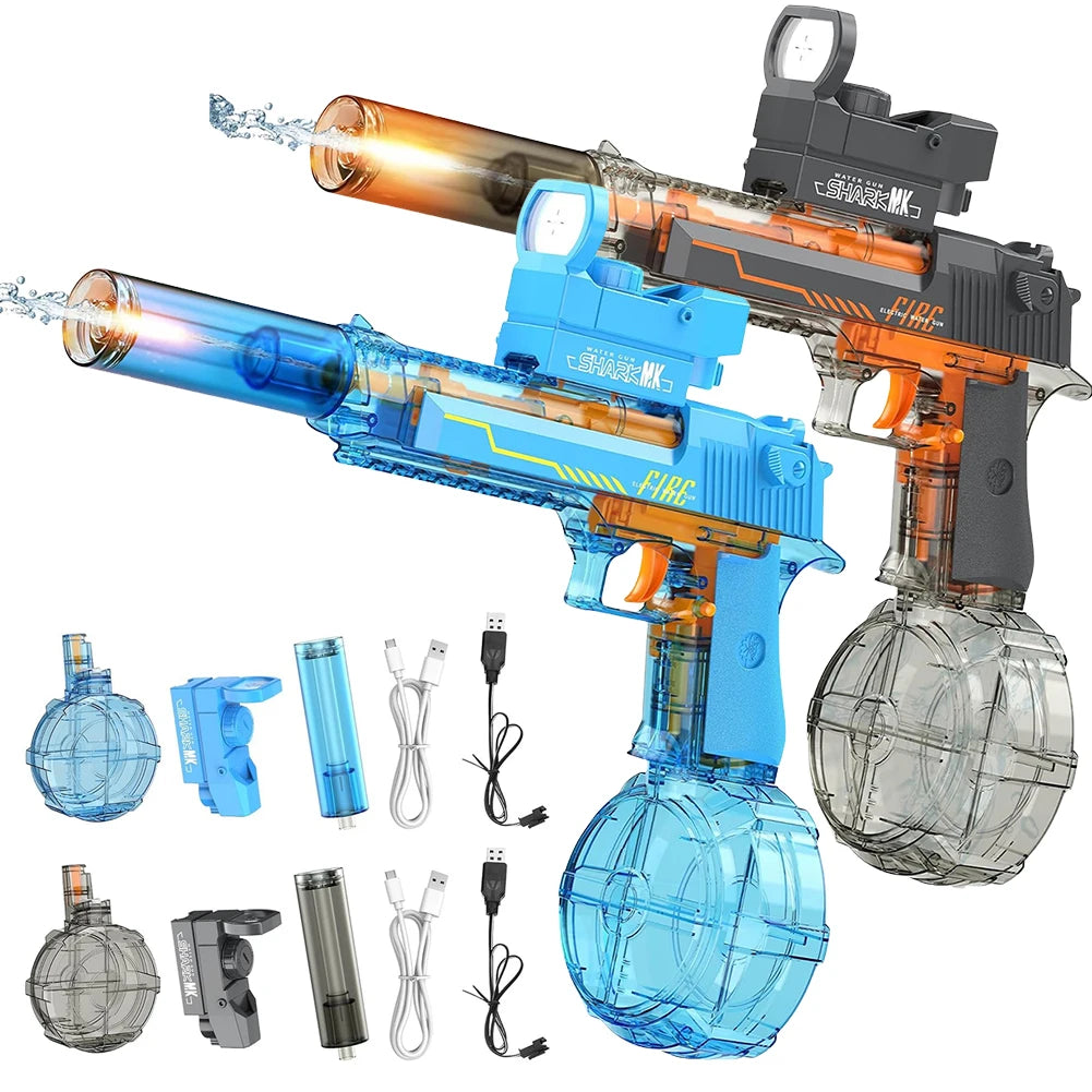 Shark MK™ Electric Water Gun | Auto Water Blaster for Kids & Adults ...